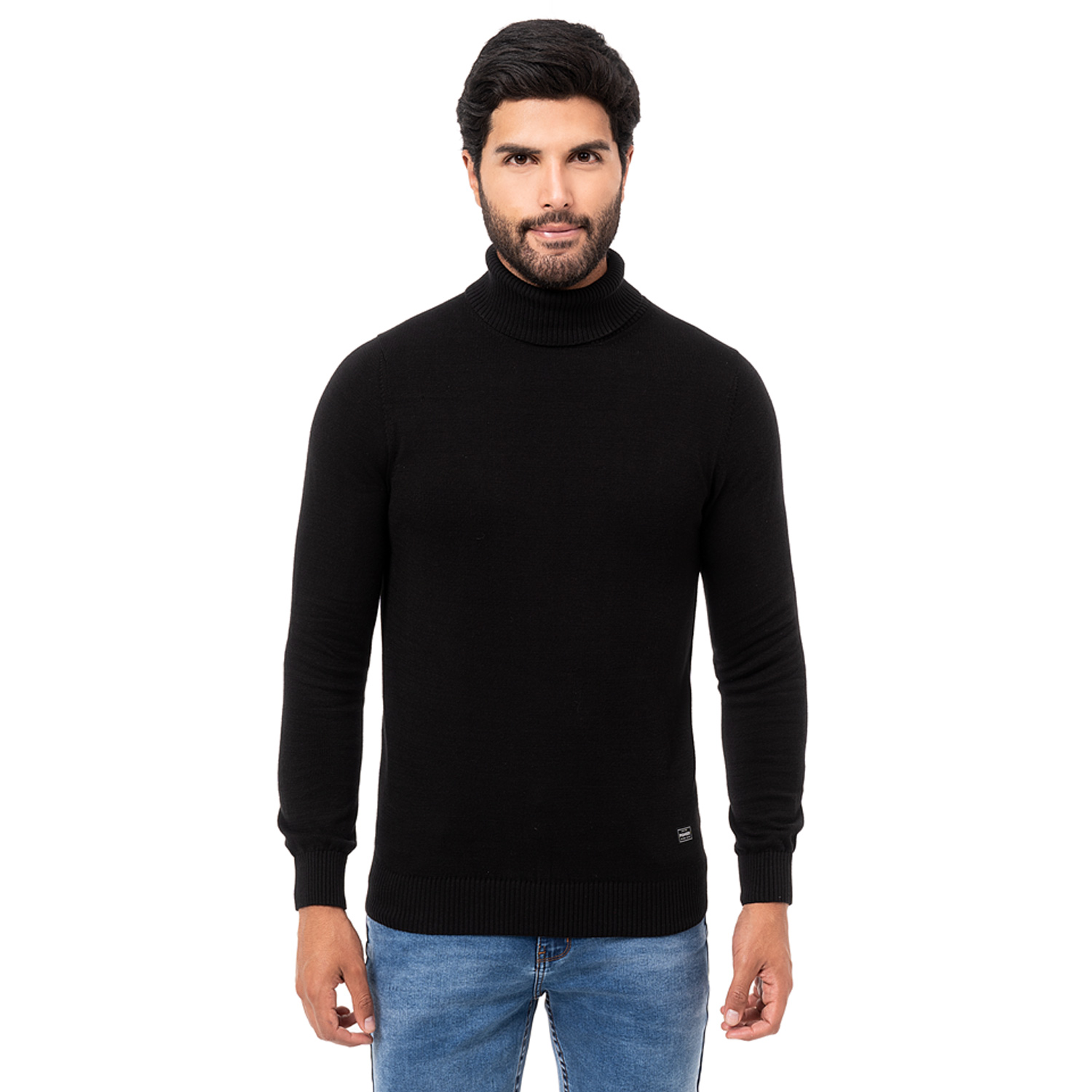 Chompa Cafarena Hilos Gilleh Negro | Pionier