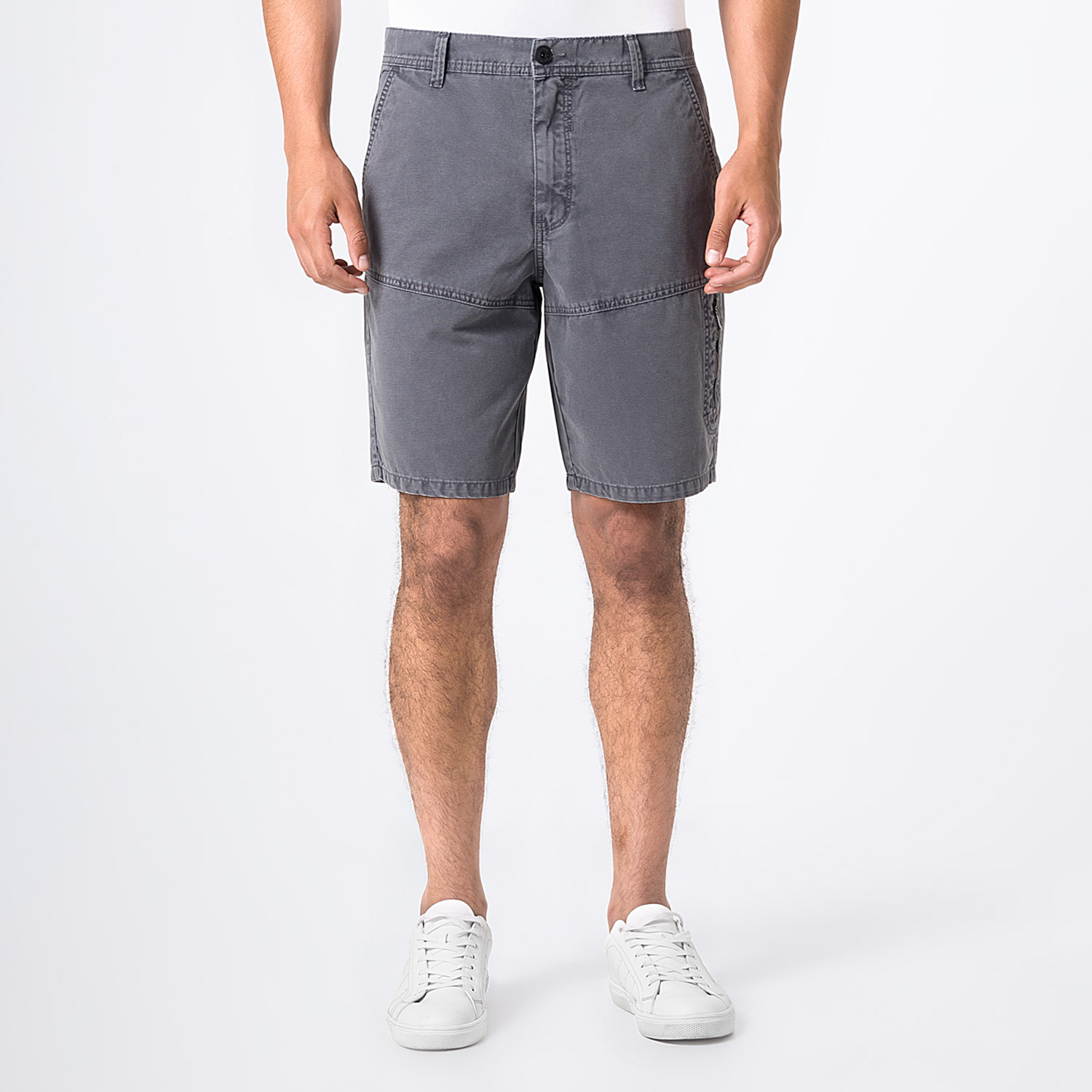 Bermuda Twill Canvas (Straight) Ubon Frost Gris | Pionier