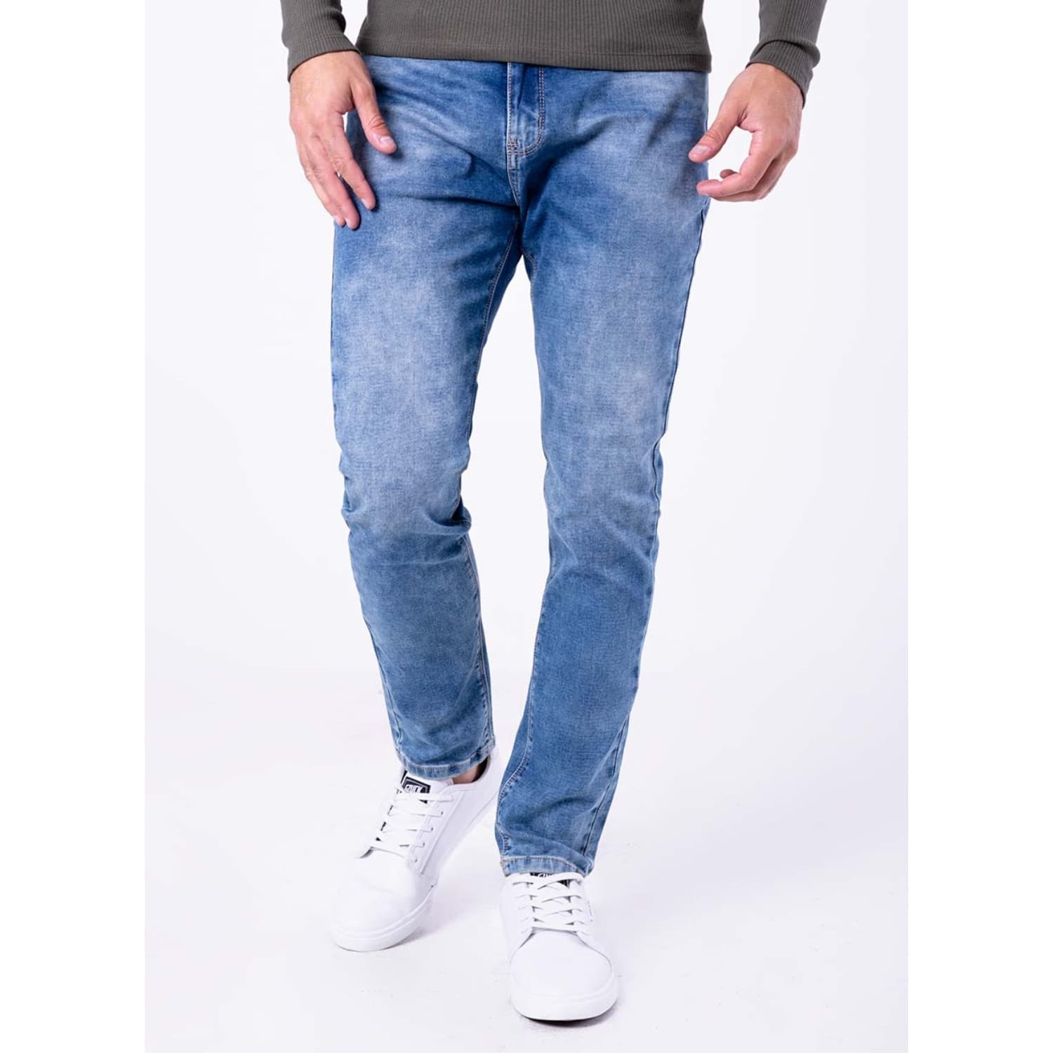 Pantalon Jean Comfort (Lr/Ptl) Adian T. Bleach Yellow Hb | Pionier
