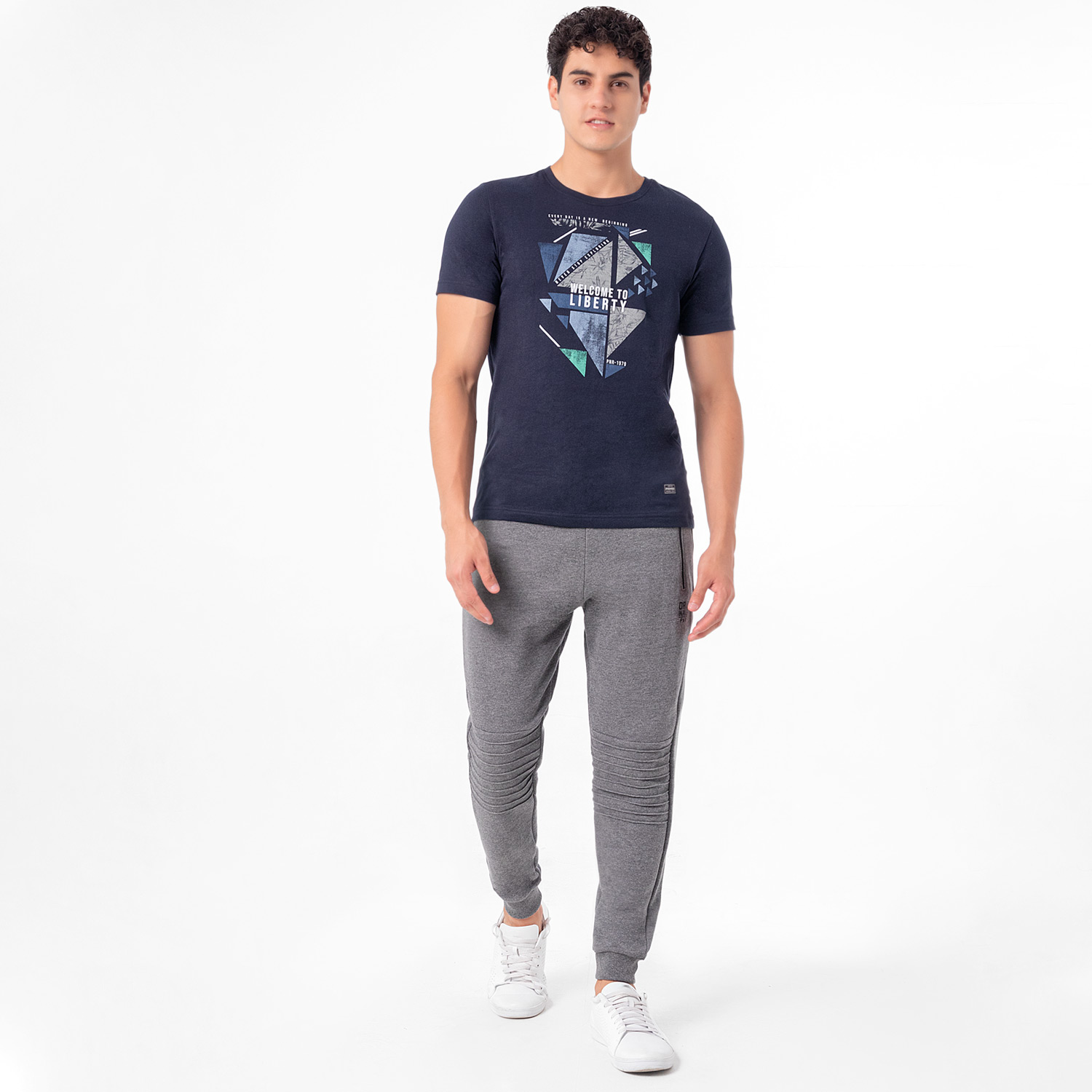 Pantalon Jogger French Terry Nialh Charcoal | Pionier
