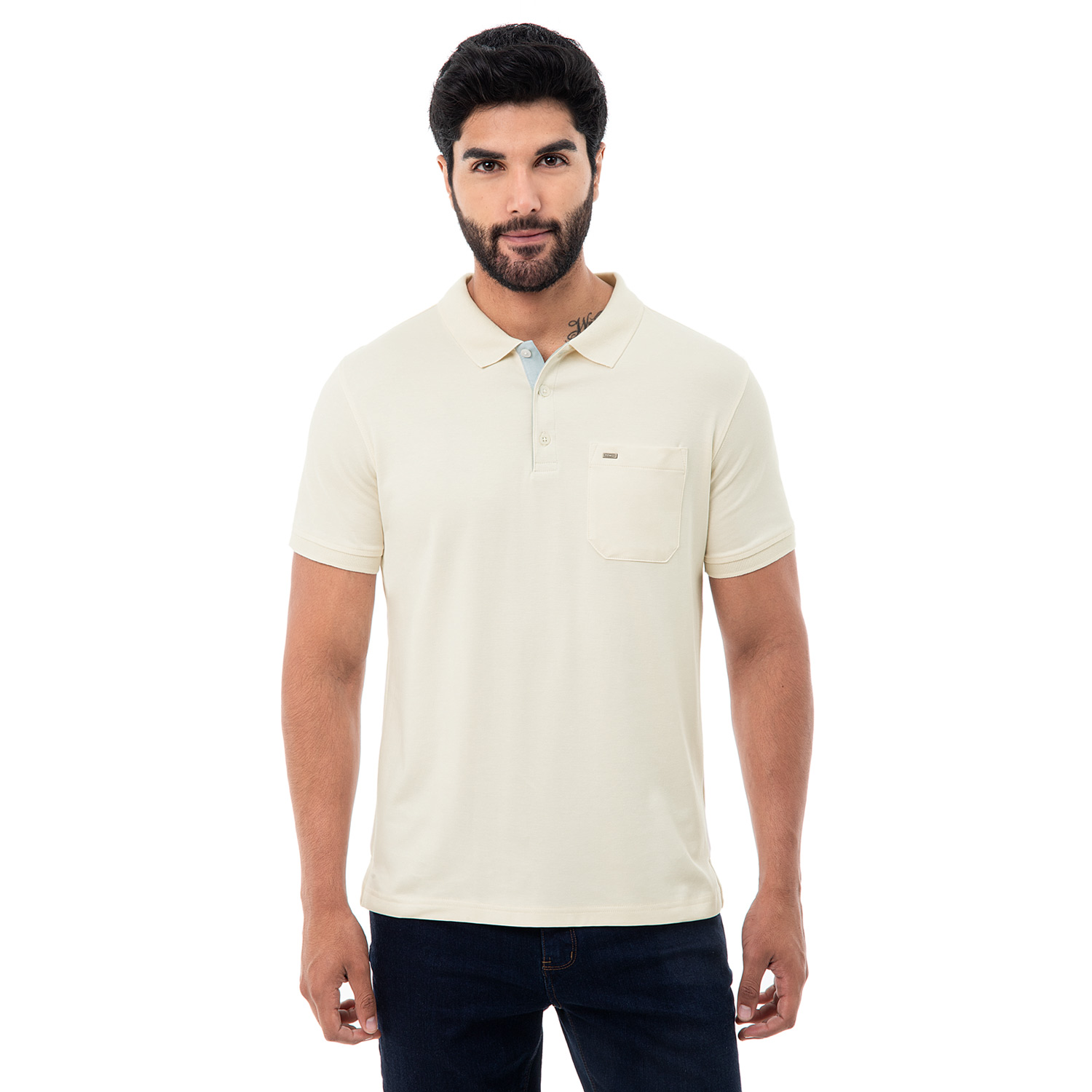 Polo Box Gamuza Pima M/C Regular Fit Braxis Arena | Pionier