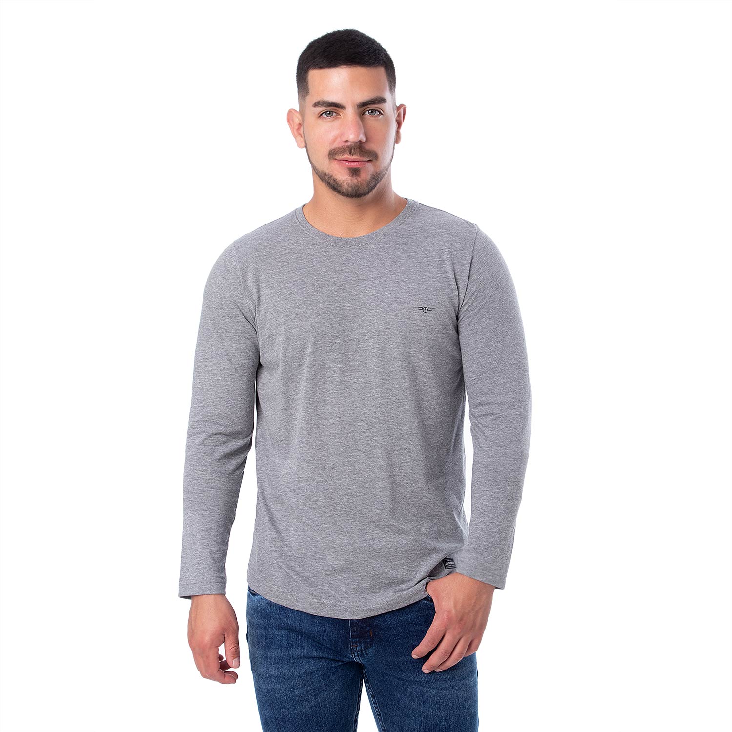 Polo Jersey M/L Slim Fit Oliff Melange | Pionier