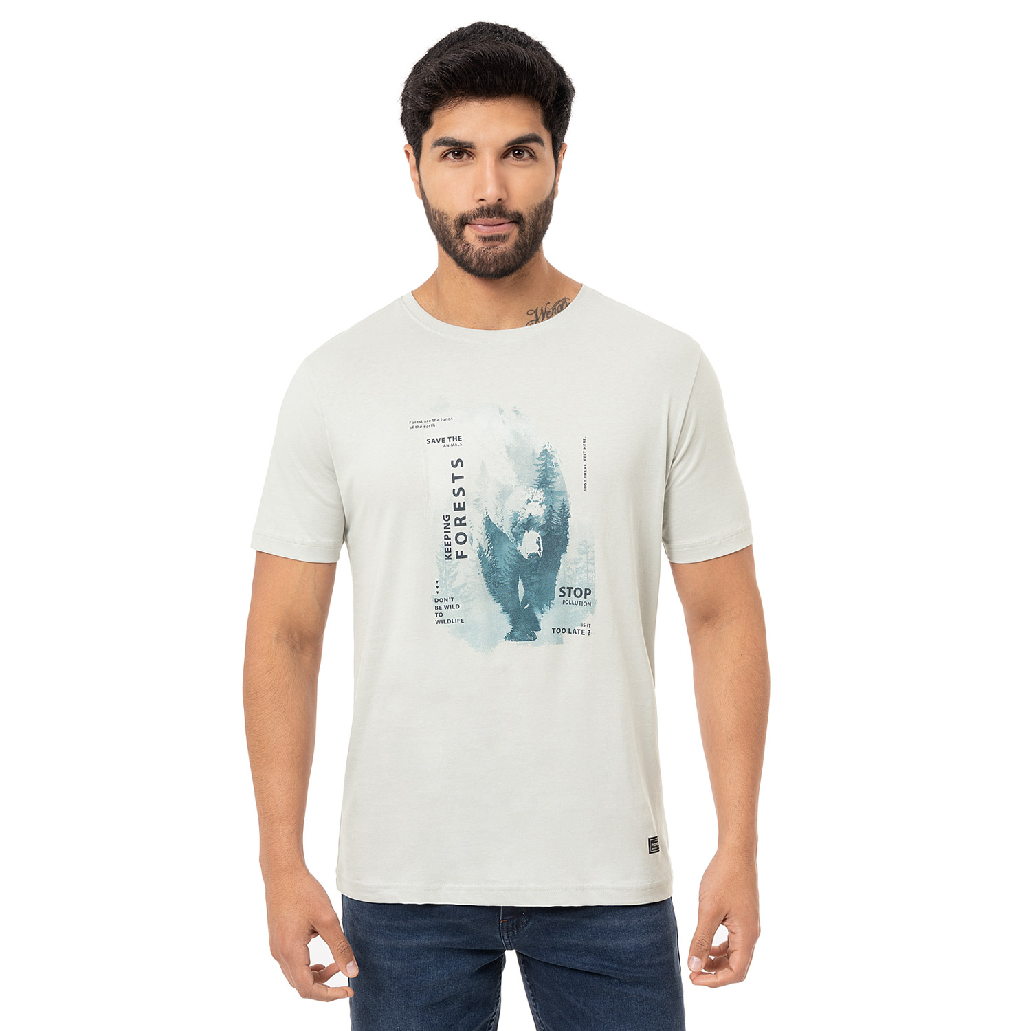 Polo Jersey M/C Regular Fit Tylehr Gris Plata | Pionier