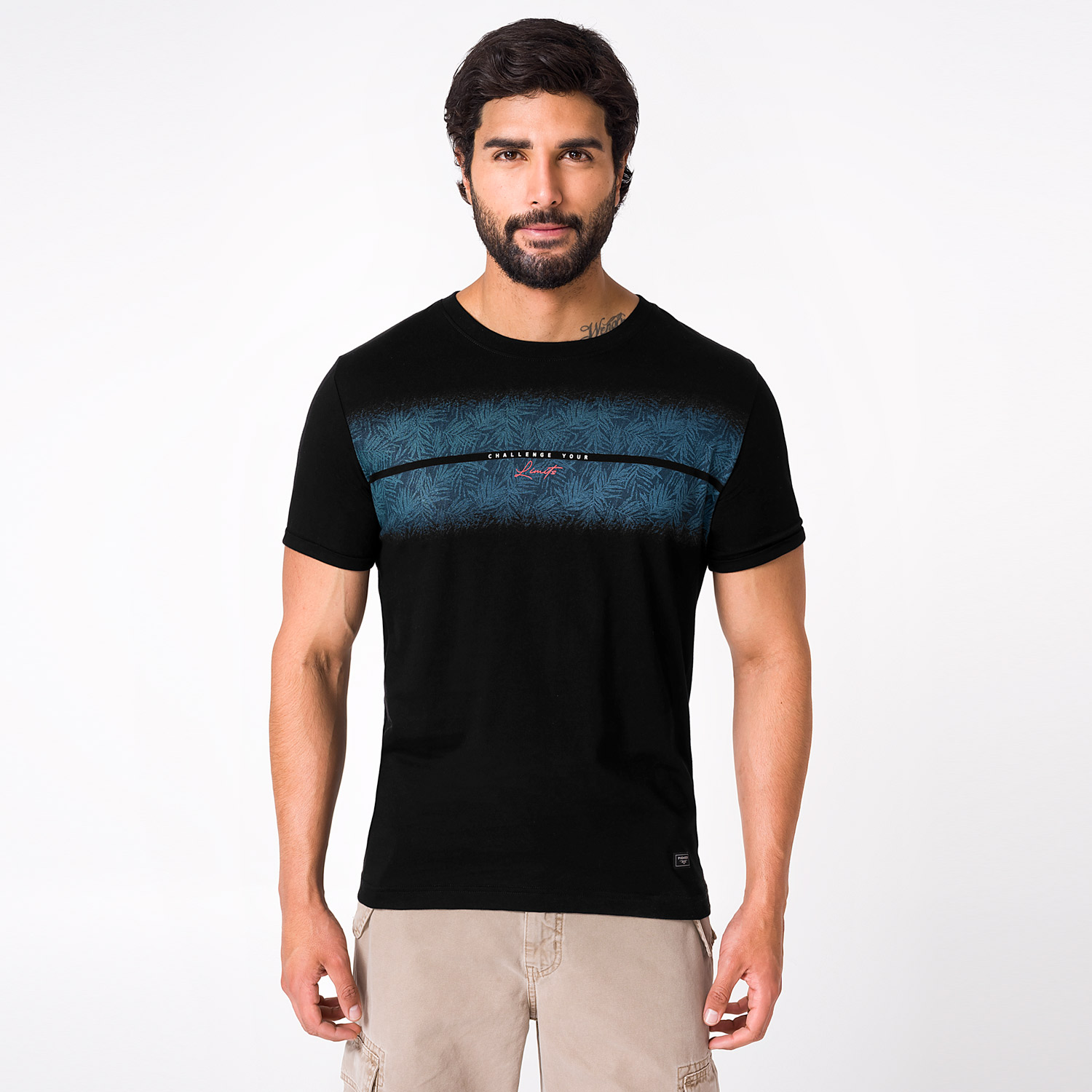 Polo Jersey M/C Slim Fit Kaneki Negro | Pionier