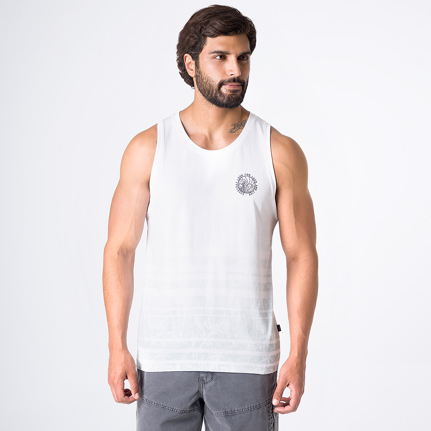 Bvd Jersey M/C Regular Fit Thano Blanco | Pionier