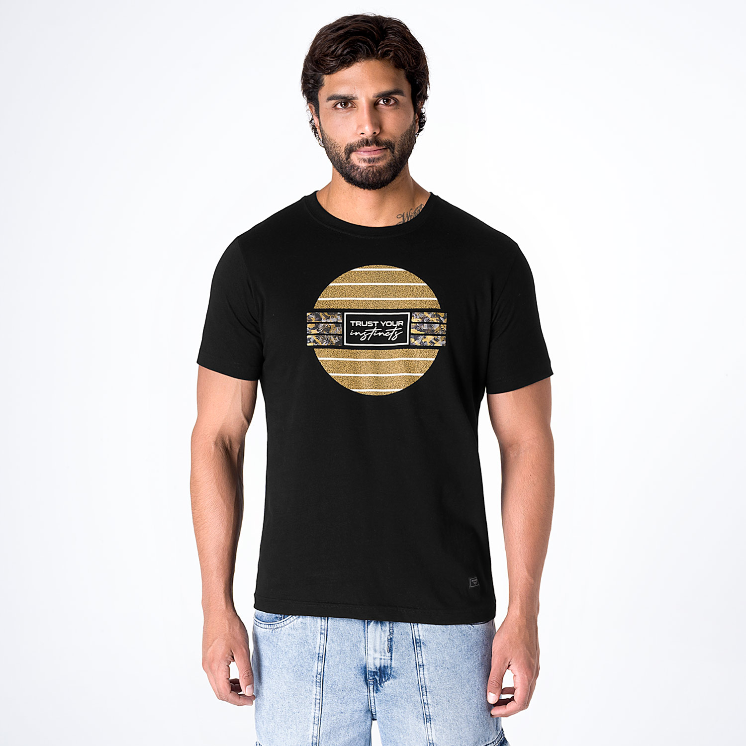 Polo Jersey M/C Regular Fit Xarx-S Negro | Pionier