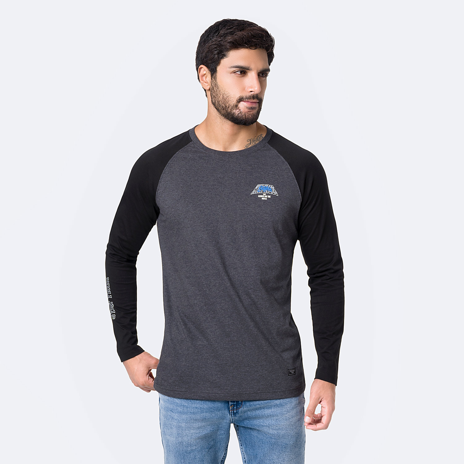 Polo Jersey M/L Regular Fit Furam Charcoal | Pionier
