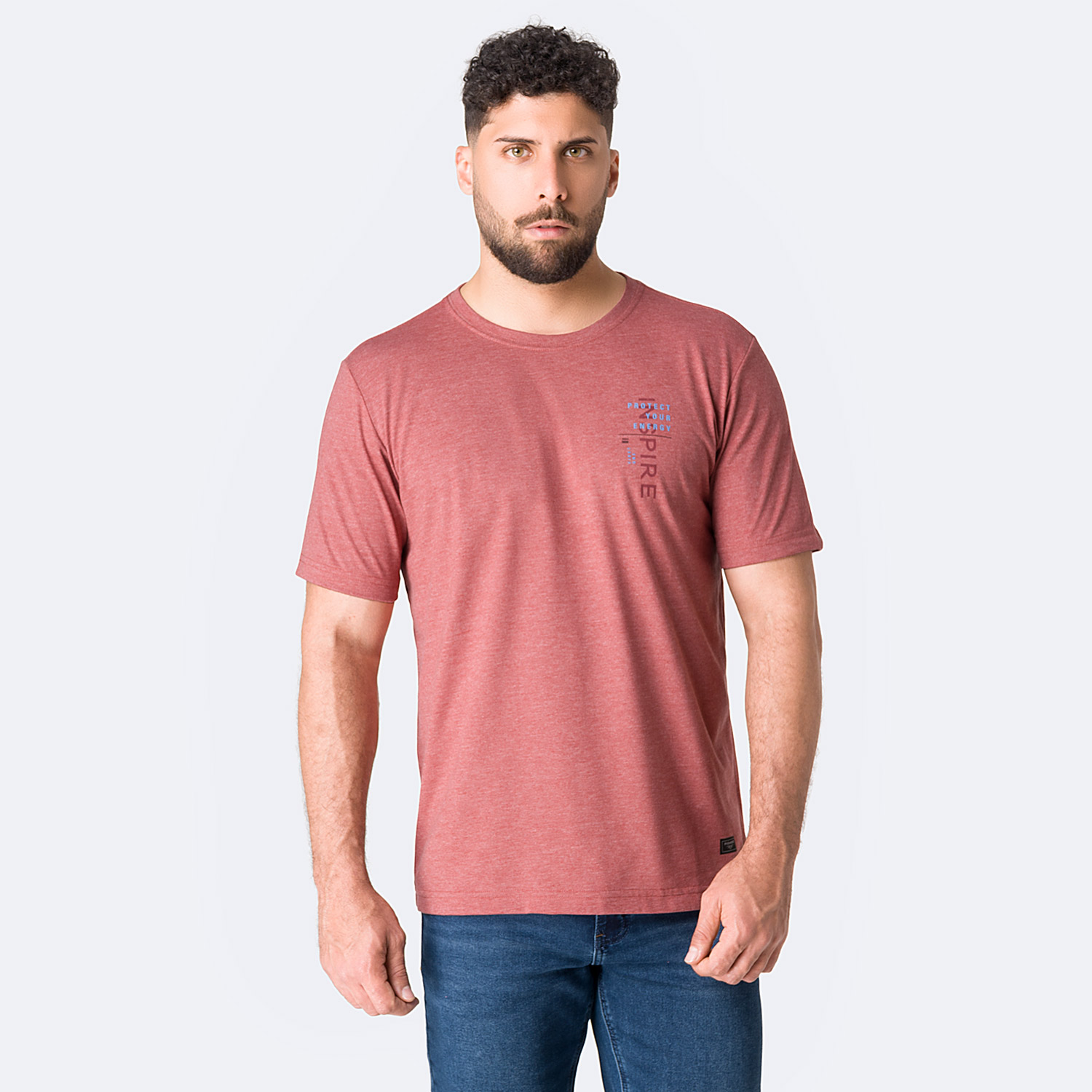 Polo Jersey M/C Regular Fit Kevim Rose Jaspe | Pionier