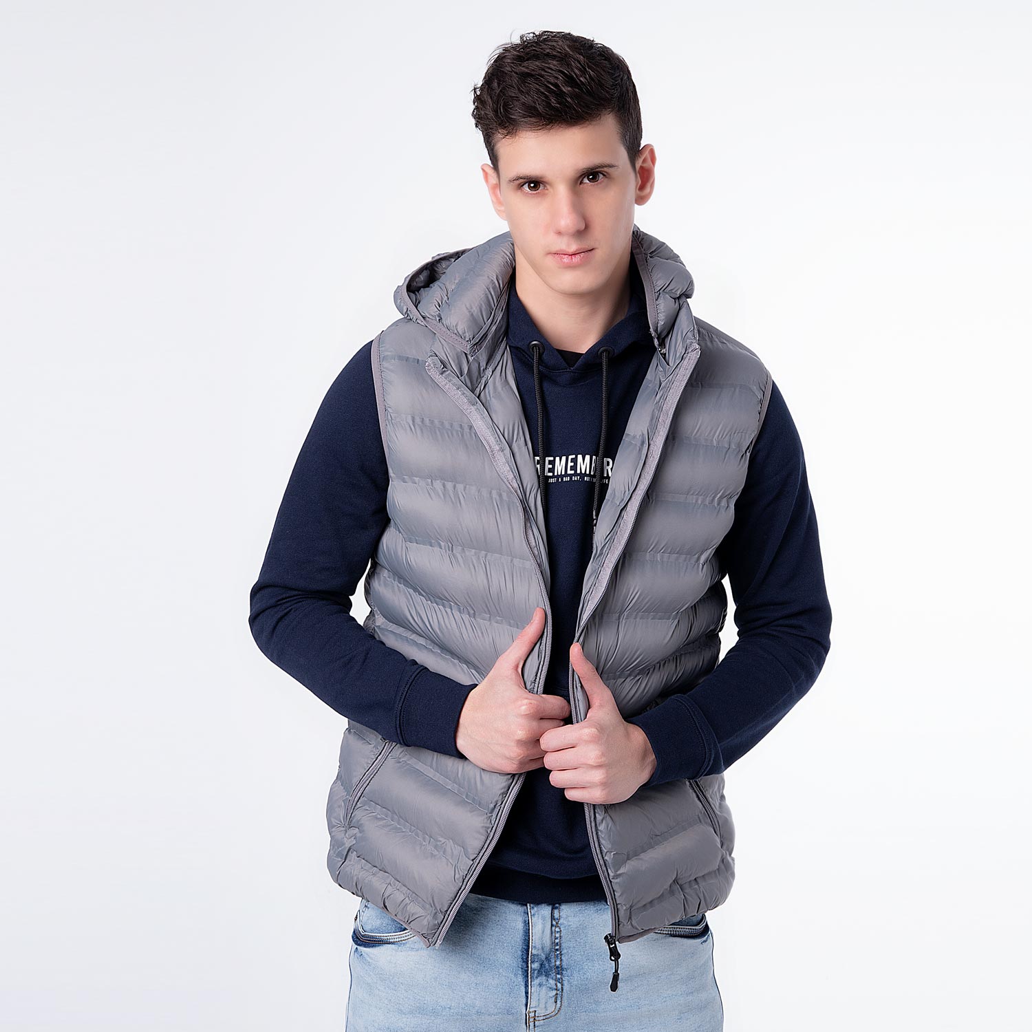 Chaleco Impermeable C/Cap C/F Irvi Silver | Pionier