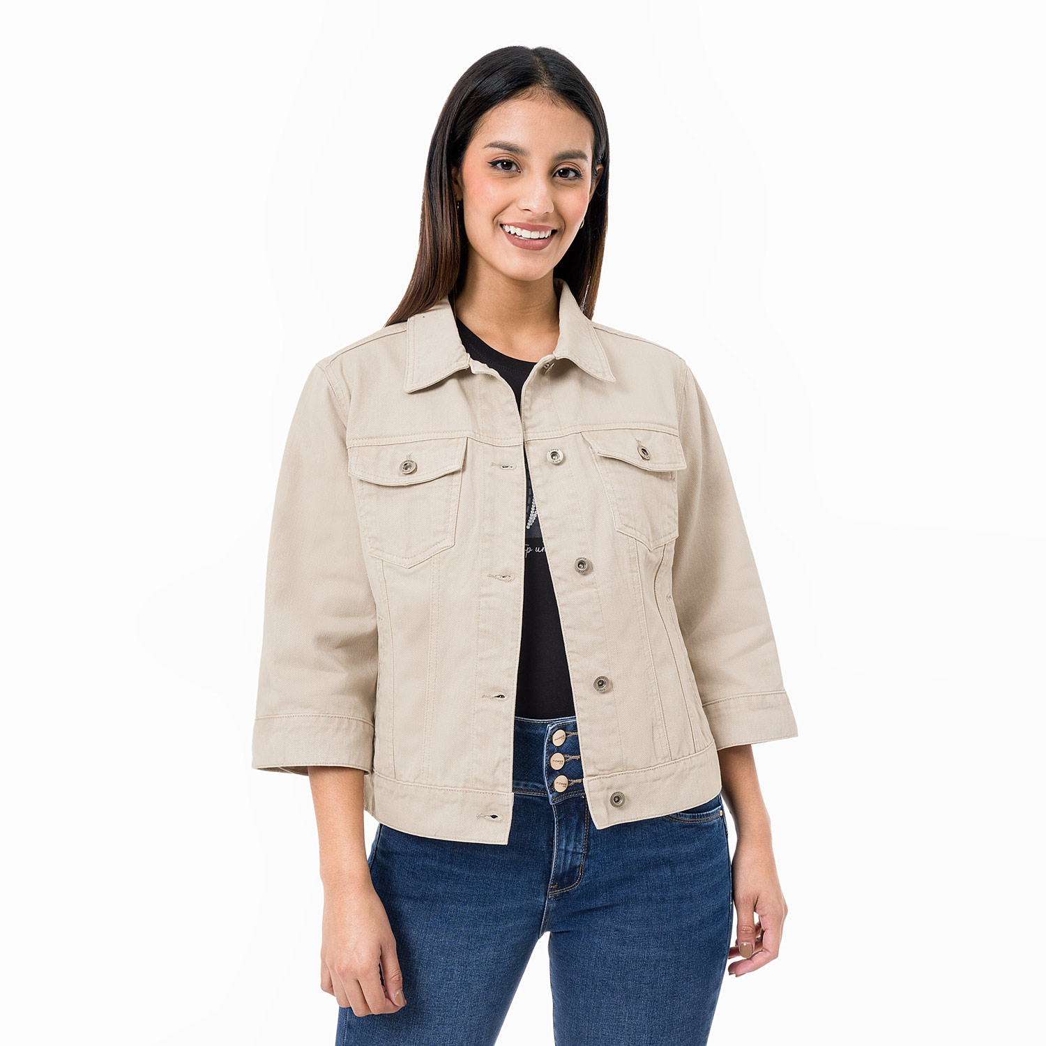 Casaca Twill Color Mga 3/4 Naryh Dril Arena | Pionier