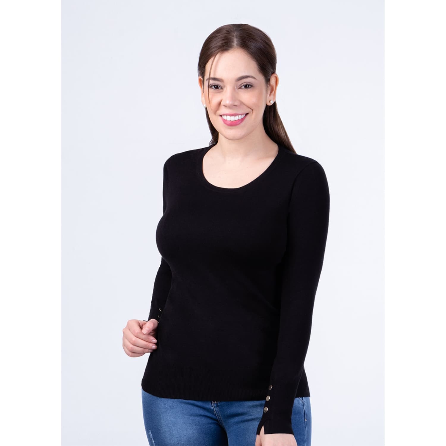 Chompa Tissue Frhide Negro | Pionier