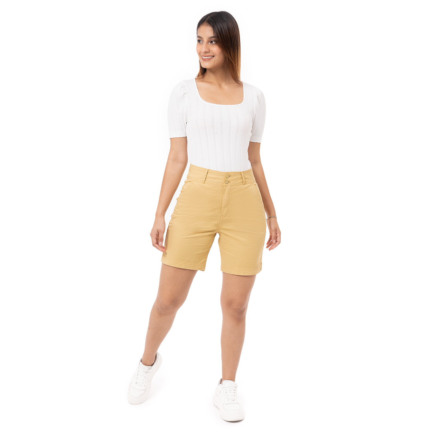 Bermuda Paper Touch Cnt Kaory Mostaza | Pionier