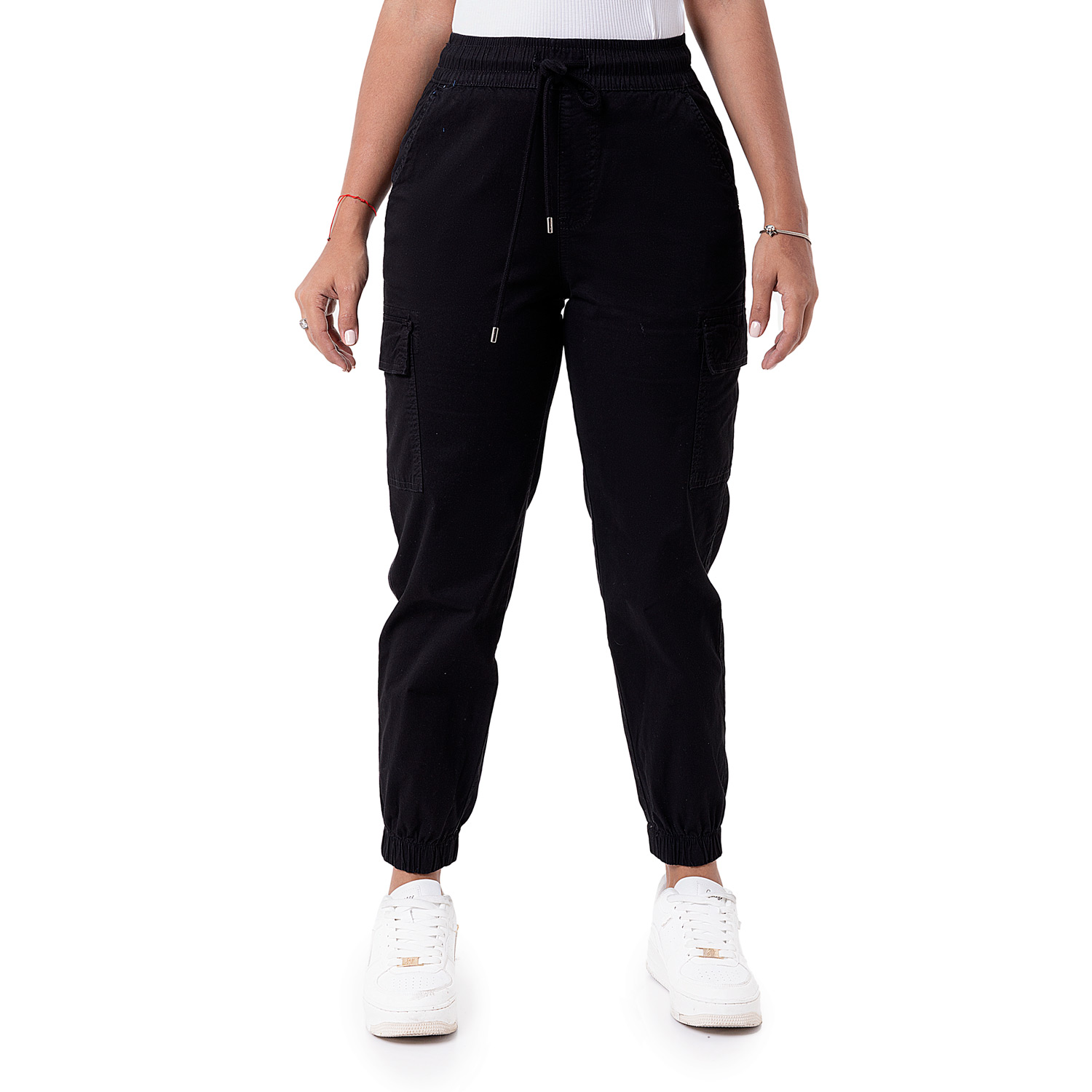 Pantalon Jogger Paper Touch Cnt Bergit Negro | Pionier