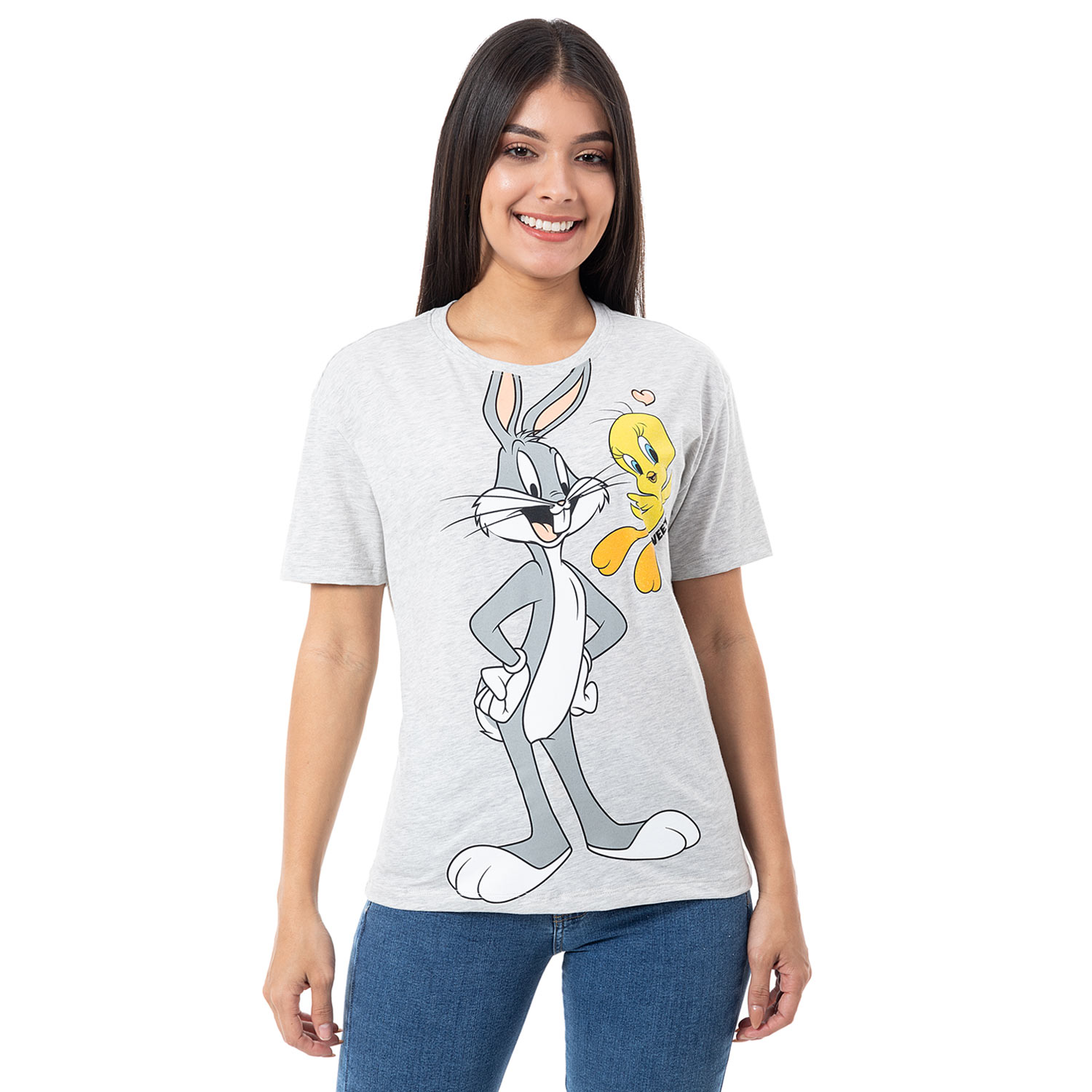 Polo Oversize M/C Jersey Ginger_looney Melange | Pionier