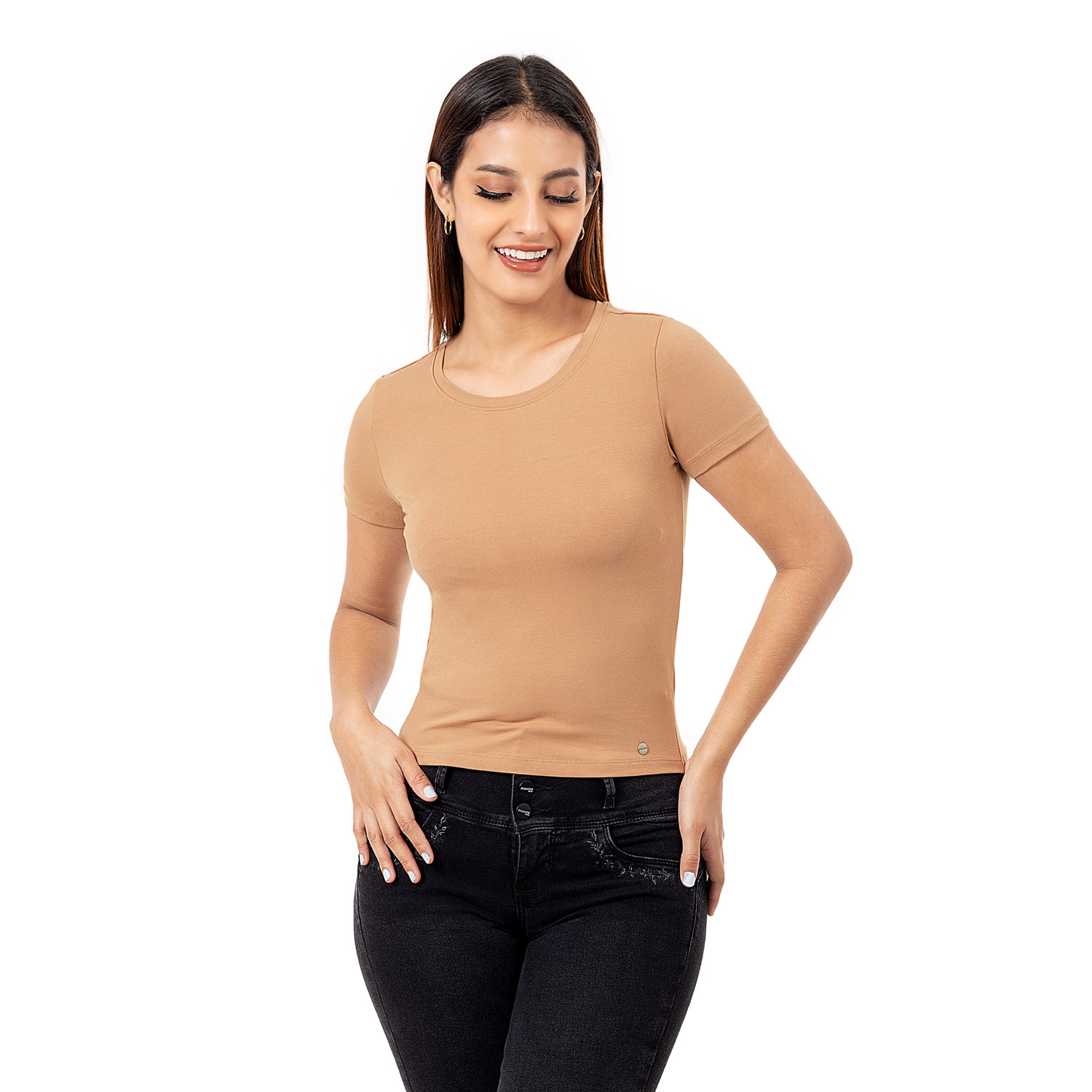 Polo Jersey Full Lycra M/C Xhut-S Beige Osc. | Pionier