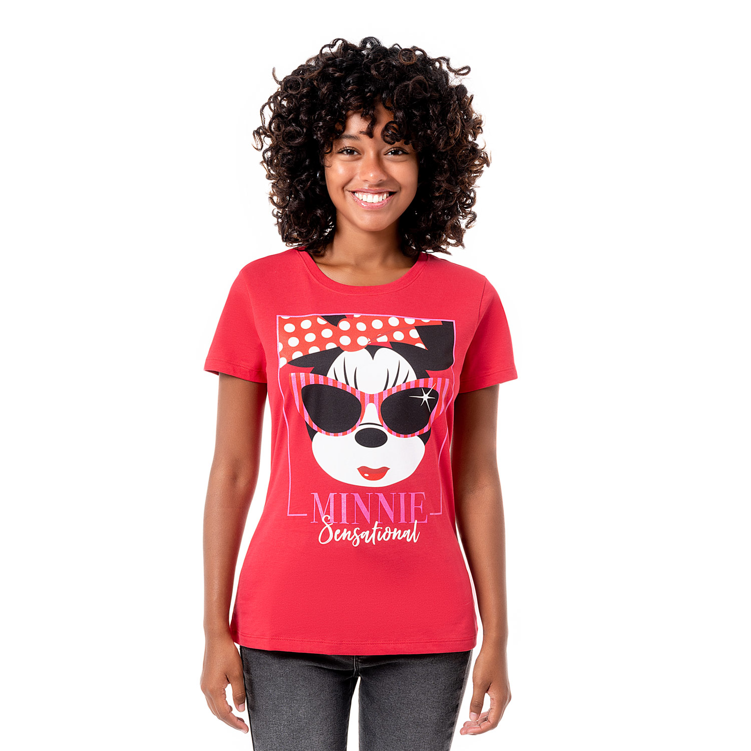 Polo Jersey M/C Luana-Disney Magenta | Pionier