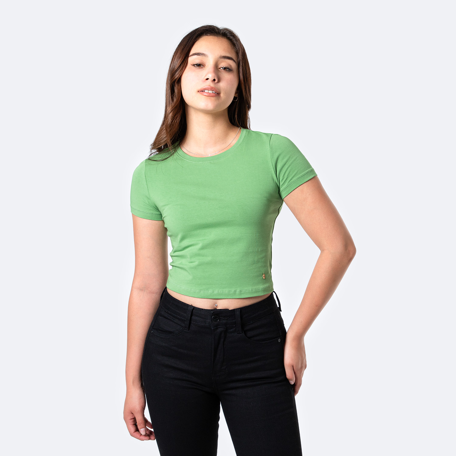 Polo Cropp Jersey Full Lycra M/C Fijji Piquant Green | Pionier