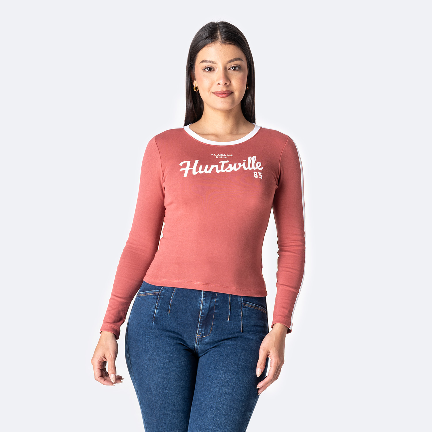 Polo Rib Lycrado M/L Xietna Rose 1 | Pionier