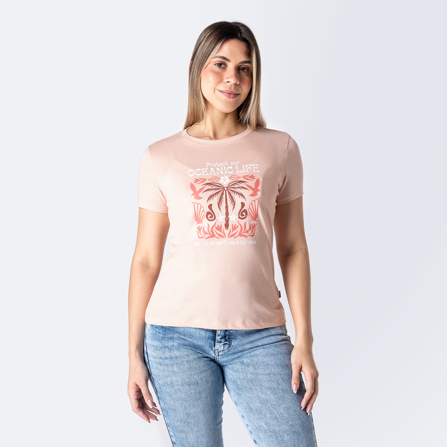 Polo Jersey M/C Oceann Misty Rose | Pionier