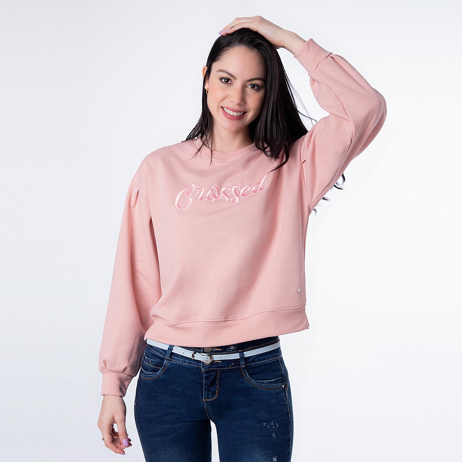 Polera Franela Louree Rosa | Pionier