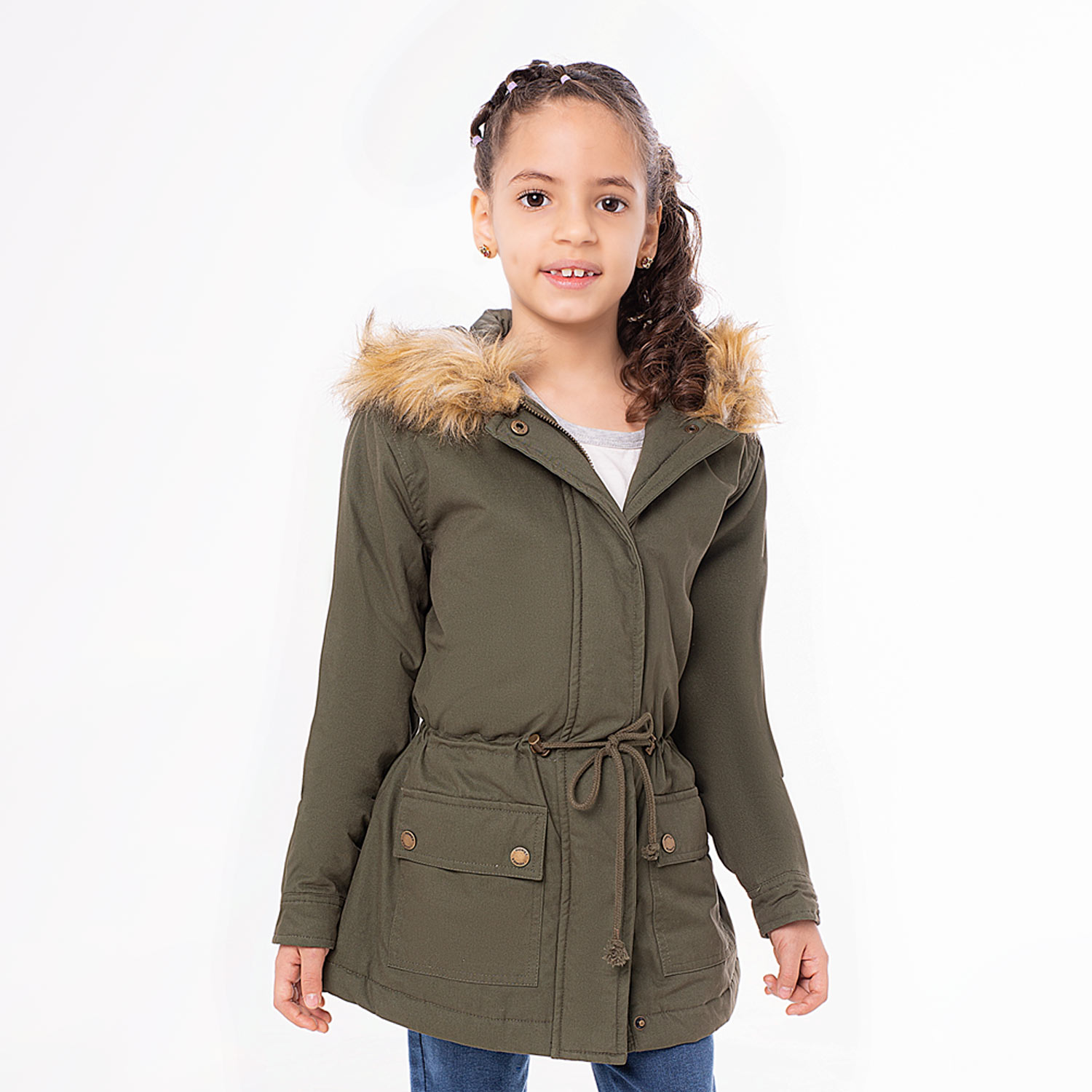 Casaca Twill Color C/Cap C/F Veredic Verde Militar | Pionier