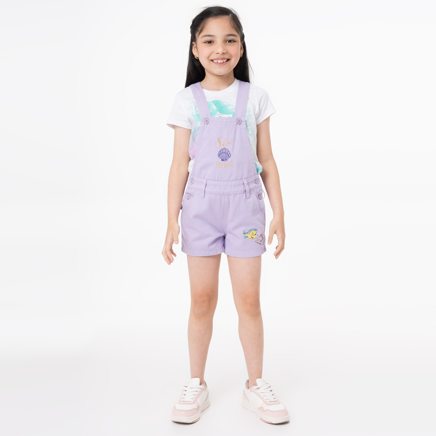 Overshort Twill Color Fox-Disney Lila | Pionier