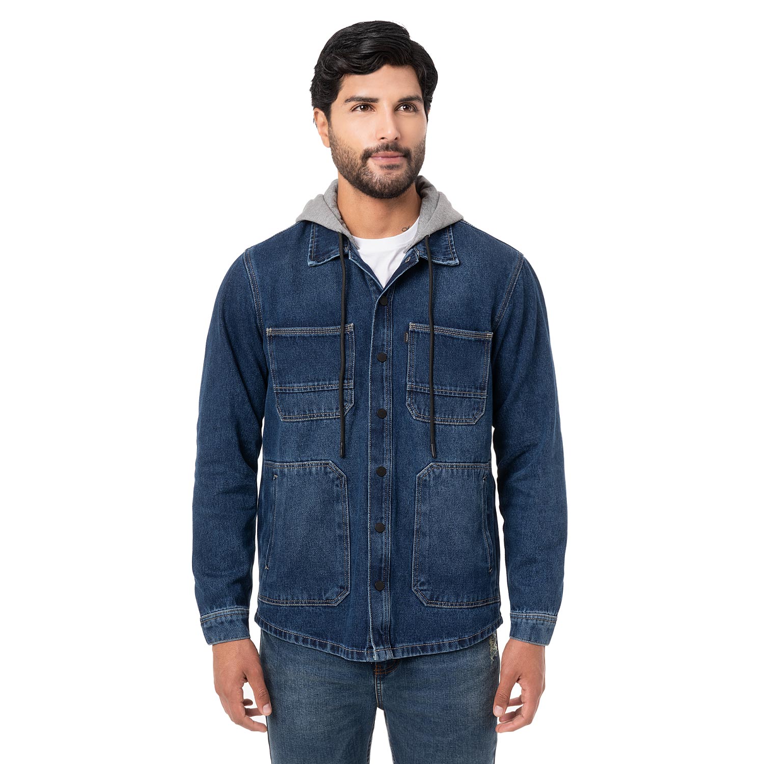 Camisaco Jean Ring C/Cap ( Slim Fit) Zacarias T. Super Beige H.B. | Pionier