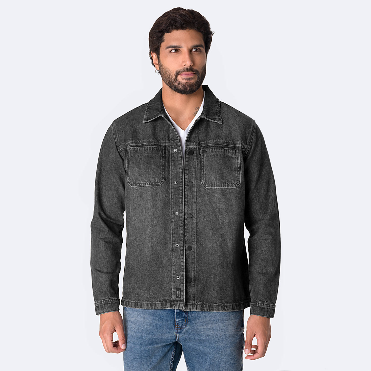 Camisaco Jean Ring Wilhy T. Stone Black Hb | Pionier