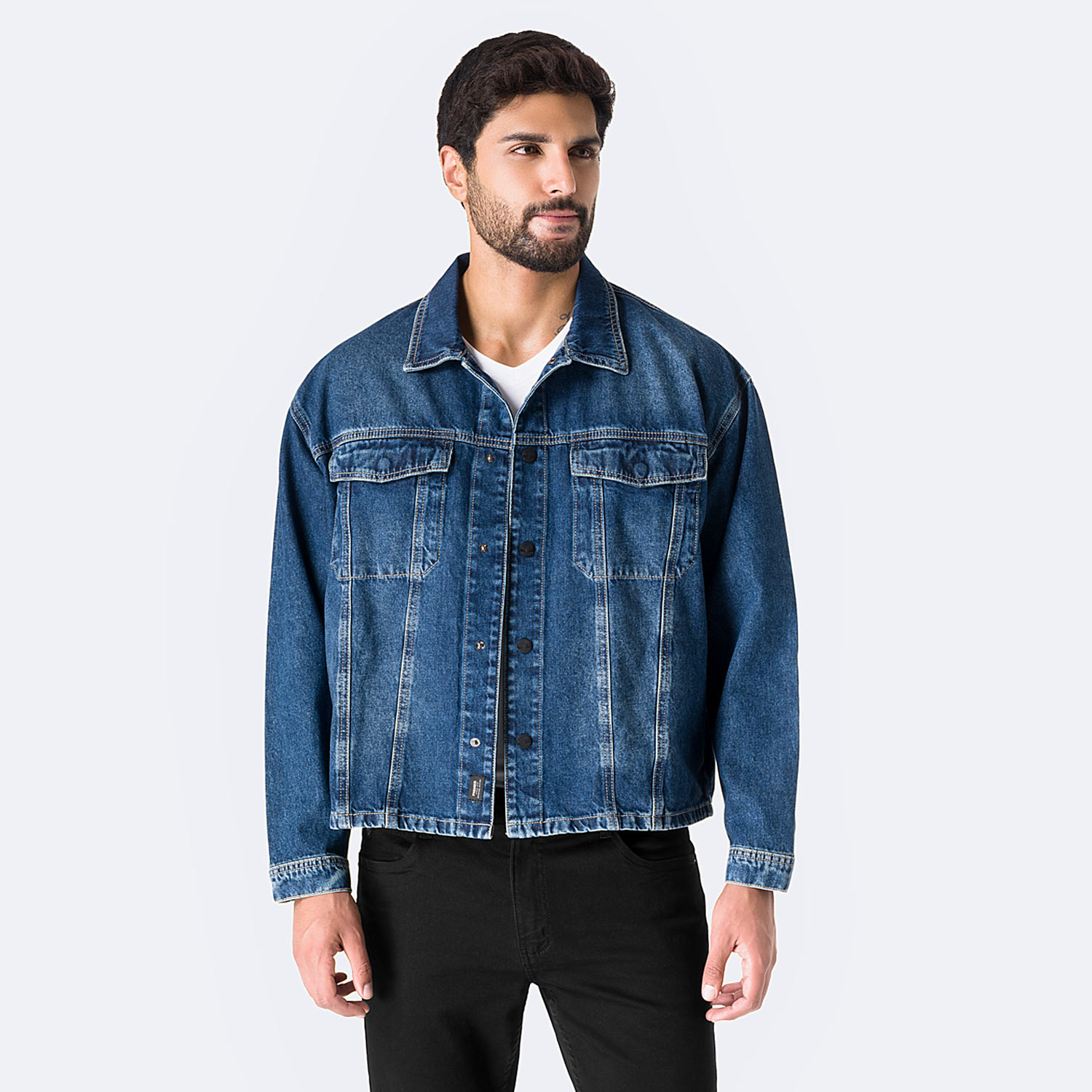 Camisaco Jean Ring (Boxy Fit) Mitchelh T. Cristal Orange Hb | Pionier