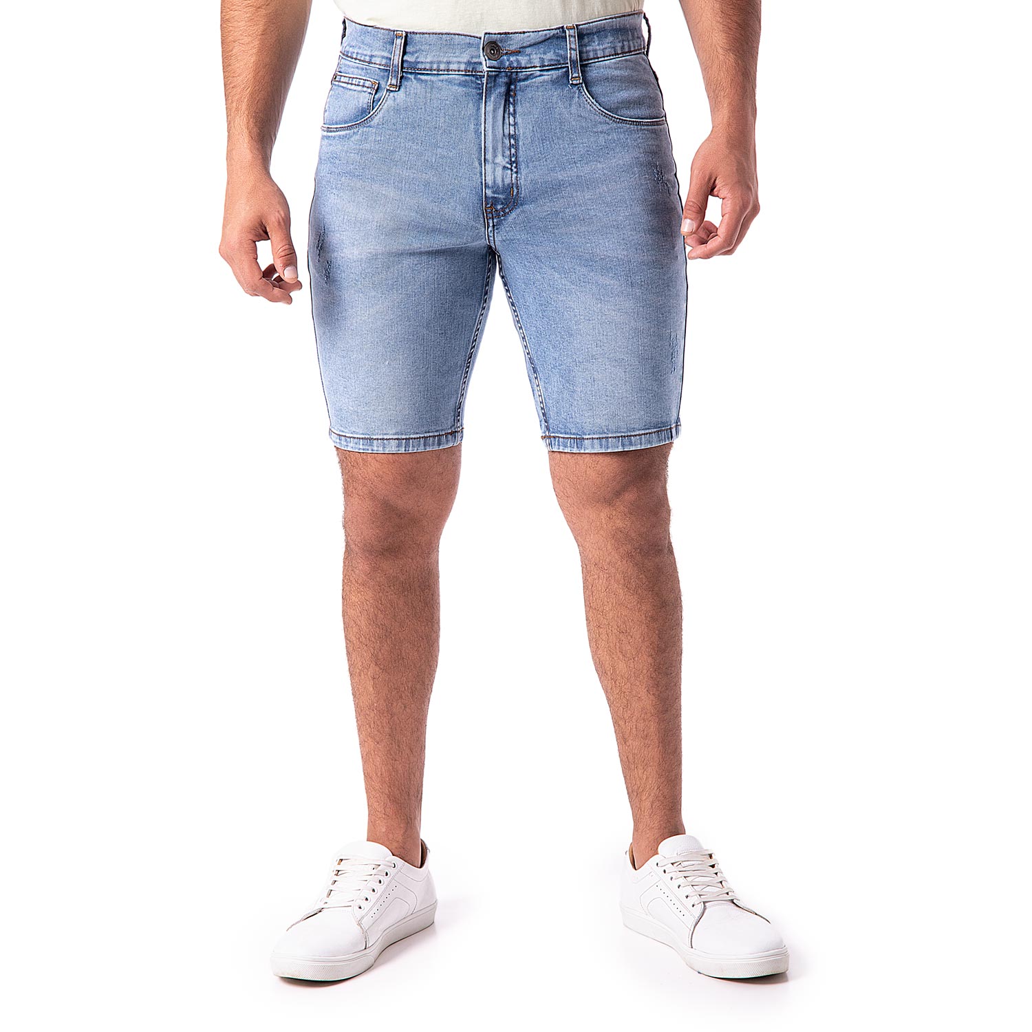 Bermuda Jean Comfort (Lr) New Joursh Denim Frost Sky Torn | Pionier