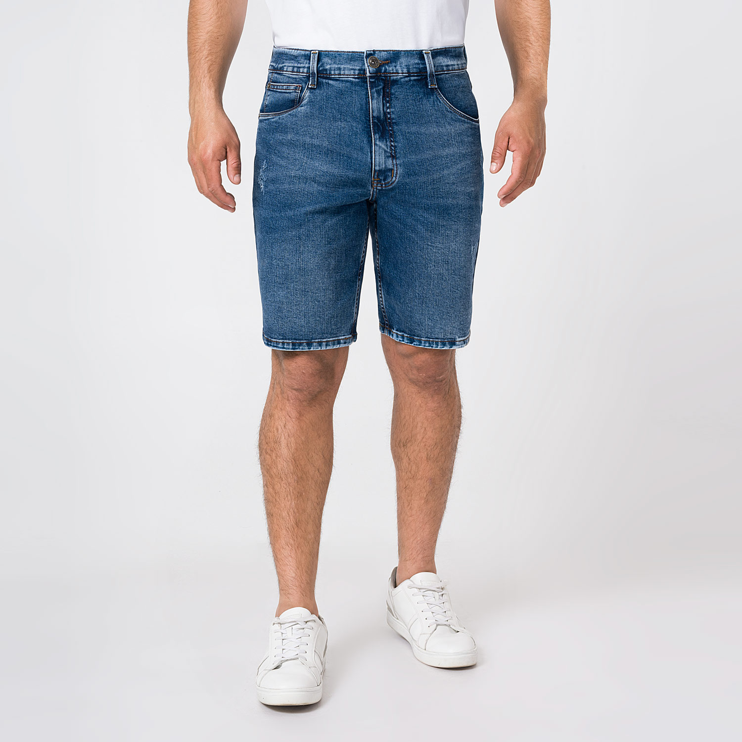 Bermuda Jean Comfort New Joursh Denim T. Cristal Torn | Pionier