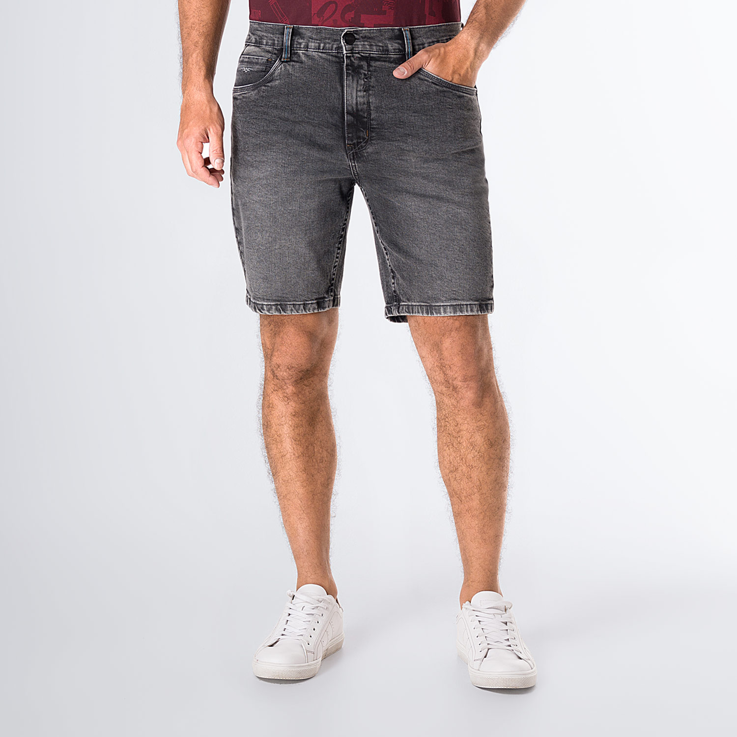 Bermuda Jean Comfort (Lr) Fauzto Total Gray Hb | Pionier