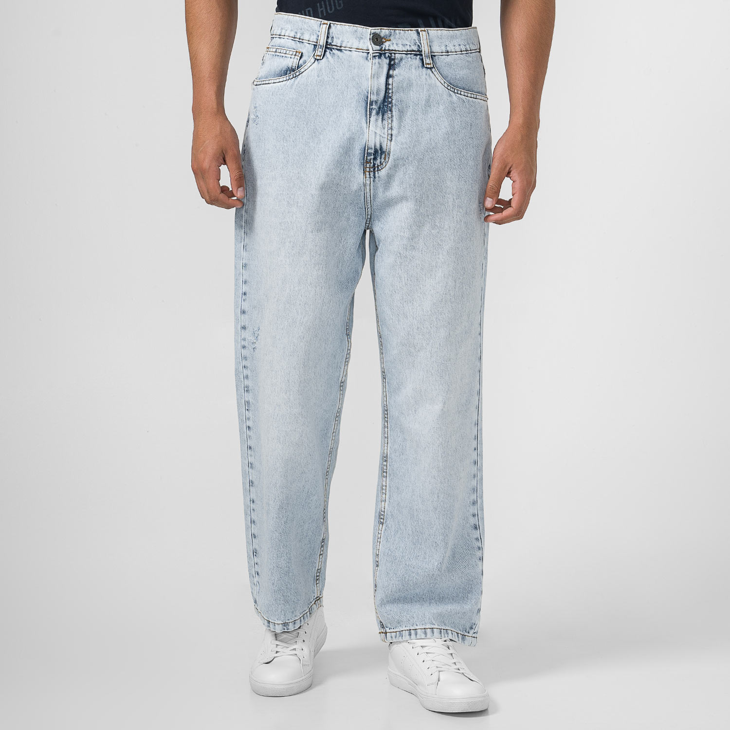 Pantalon Denim Ring (Loose Fit) Celf Total Ice Dstyr | Pionier