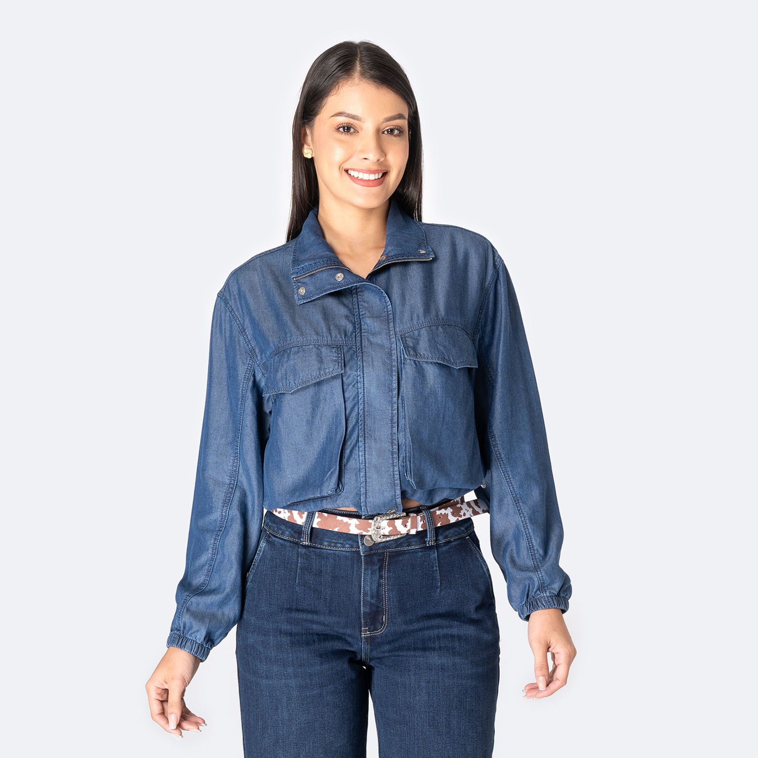 Casaca Jean Light Zulemy Super Stone | Pionier