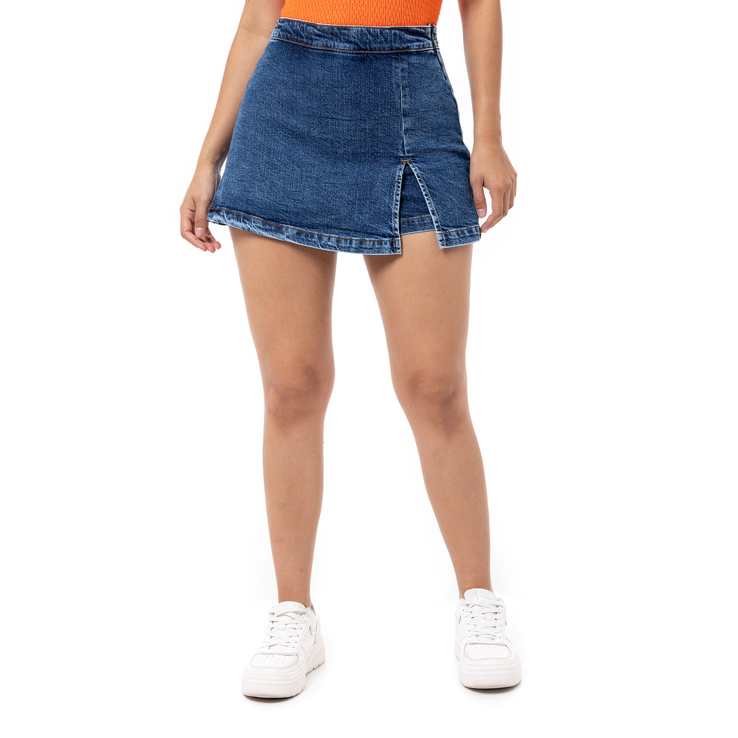 Minishort Jean Stch. Cnt Alaida Total Cristal | Pionier
