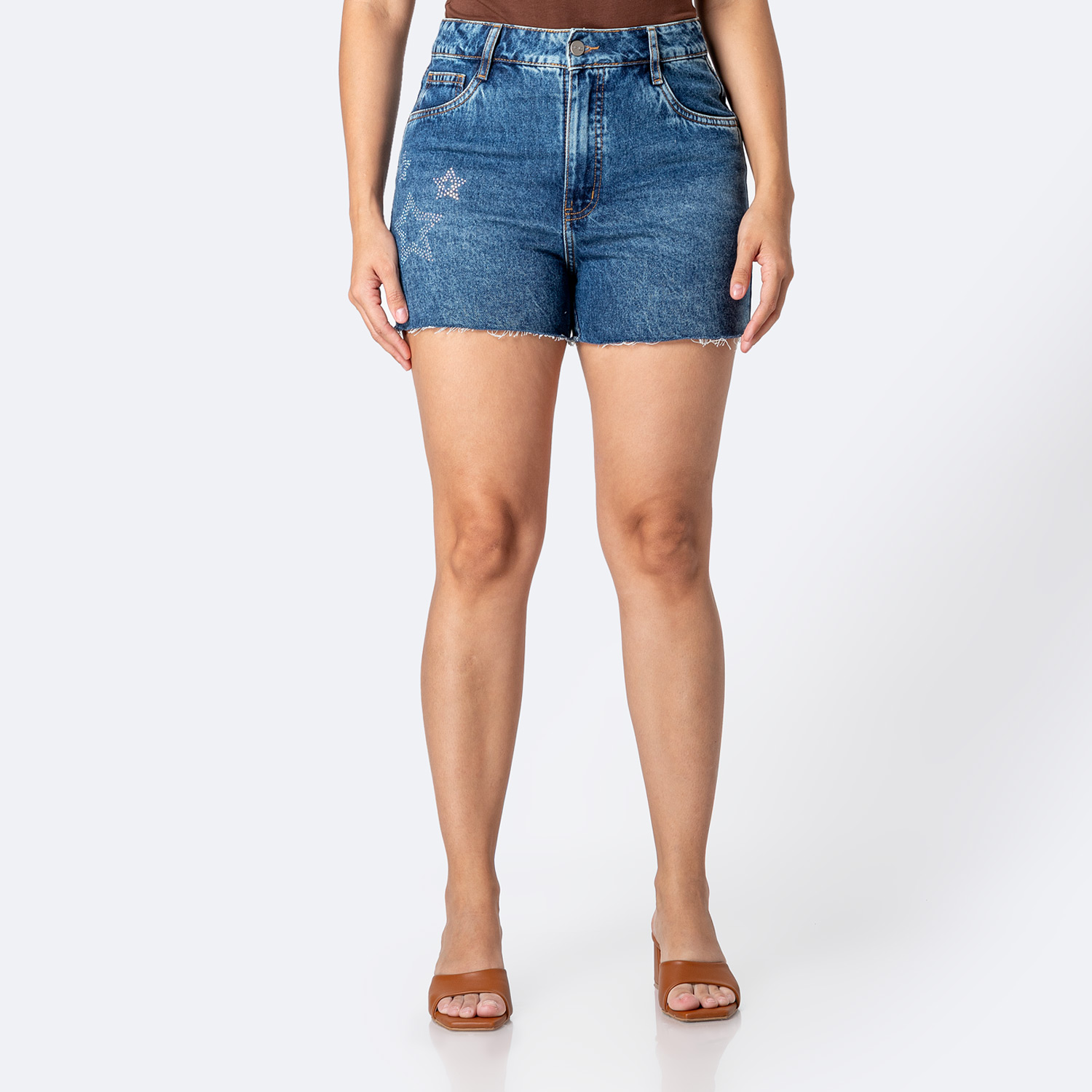 Short Jean Ring Scd Kuwan Estrella T. Stone Beige Hb | Pionier