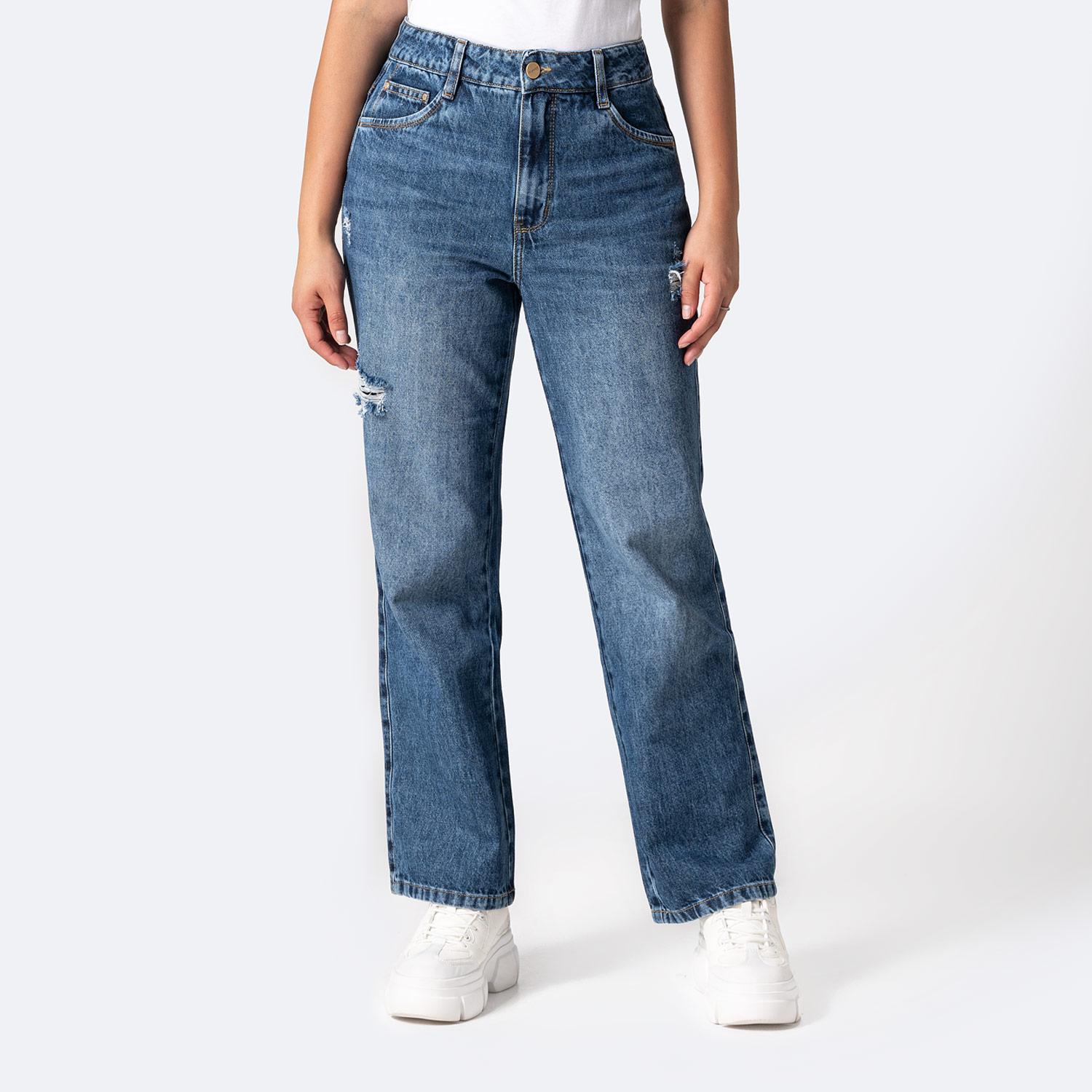 Pantalon Jean Ring (Straight) Deyam Total Stone Dstyr | Pionier