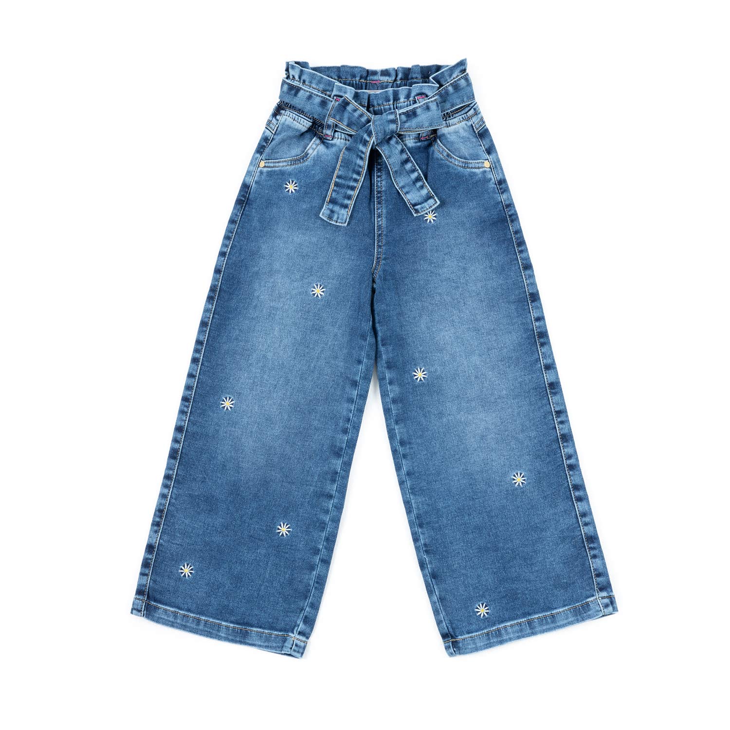 Pantalon Jean Stch. (Wide Leg) Valentinaa Total Cristal Hb | Pionier