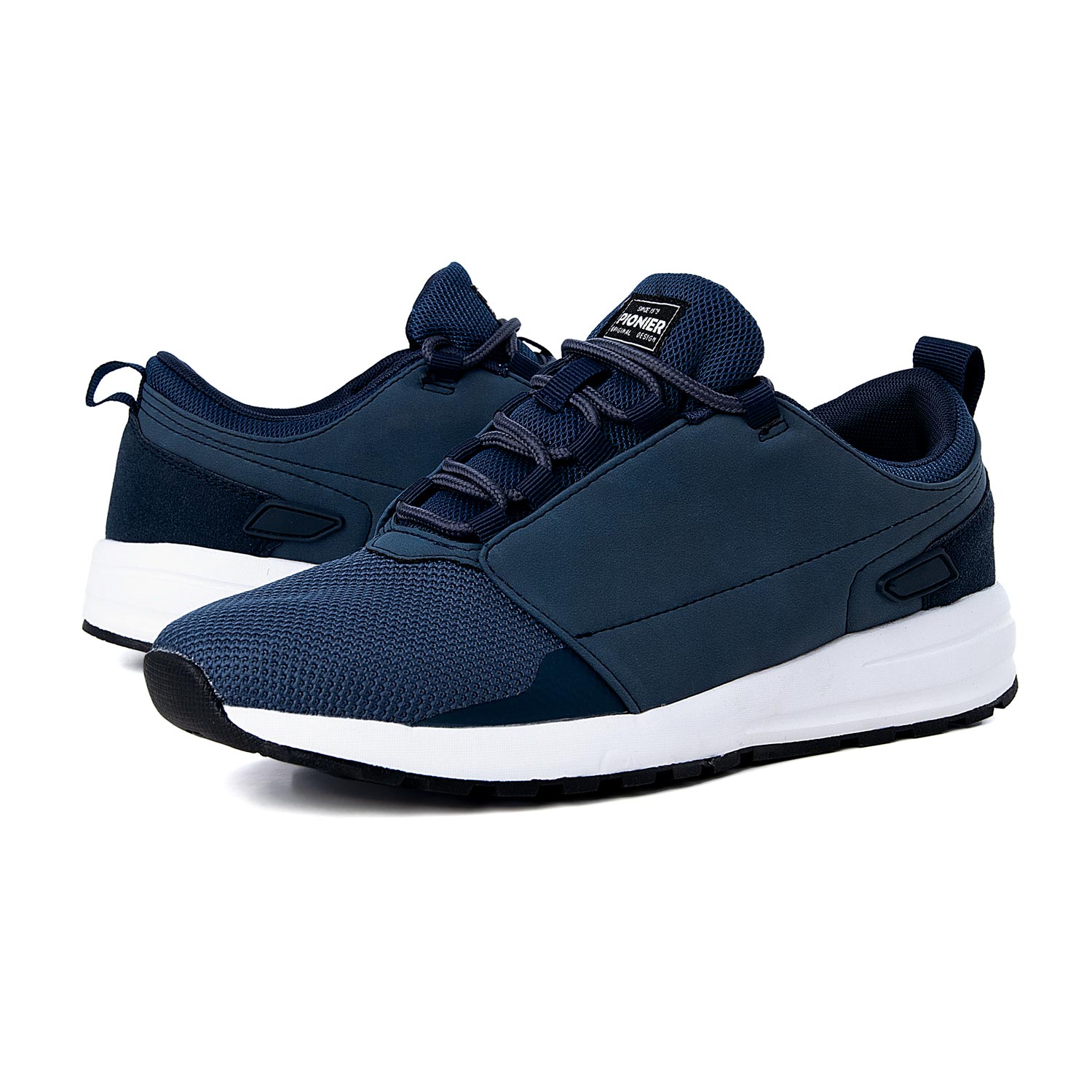 Zapatila Action Leather/ Leather Look Pu Pnr Santig Navy | Pionier