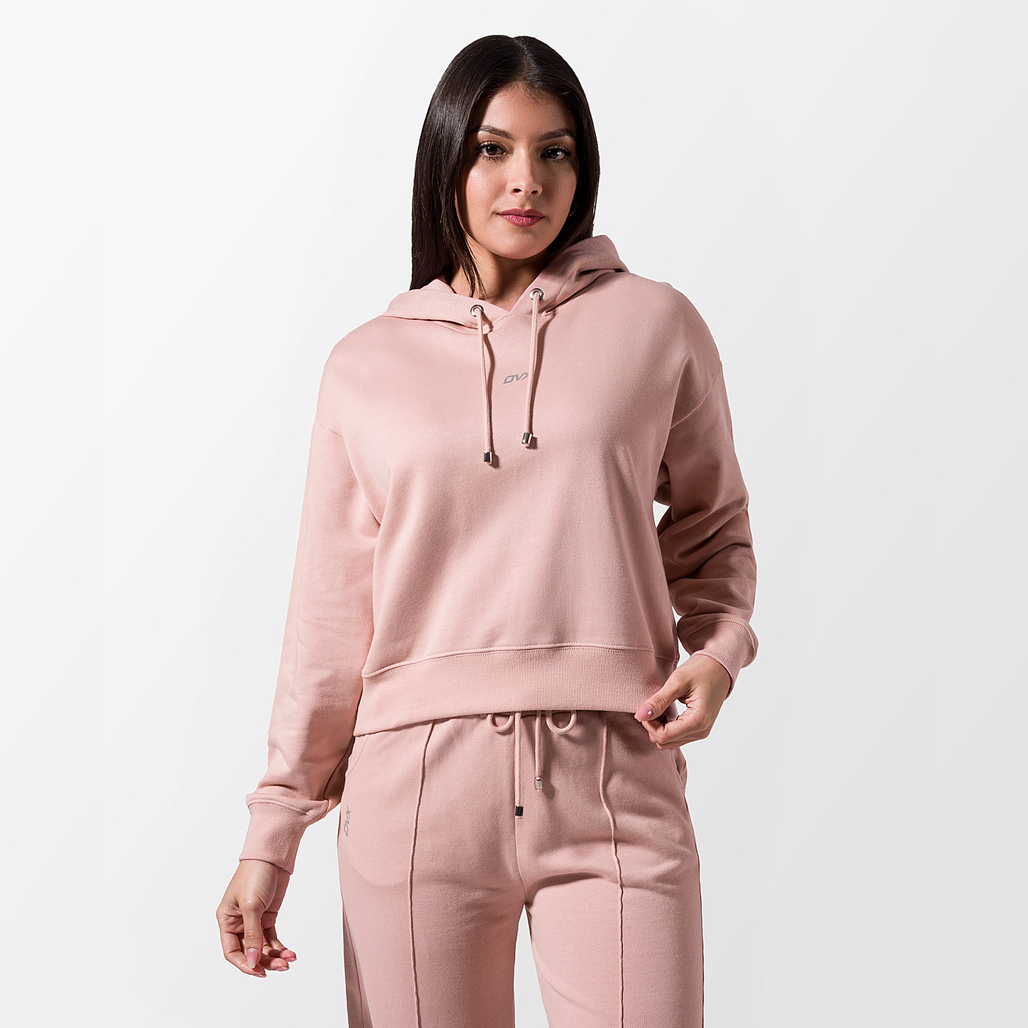 Polera French Terry C/Cap Henit Rose | Pionier