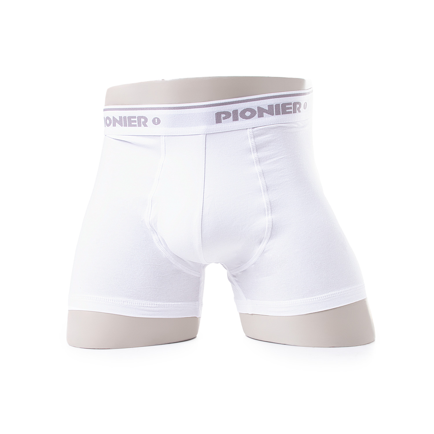 Boxer Jersey Full Lycra Two Pack Morgan Peter Blanco Rojo | Pionier