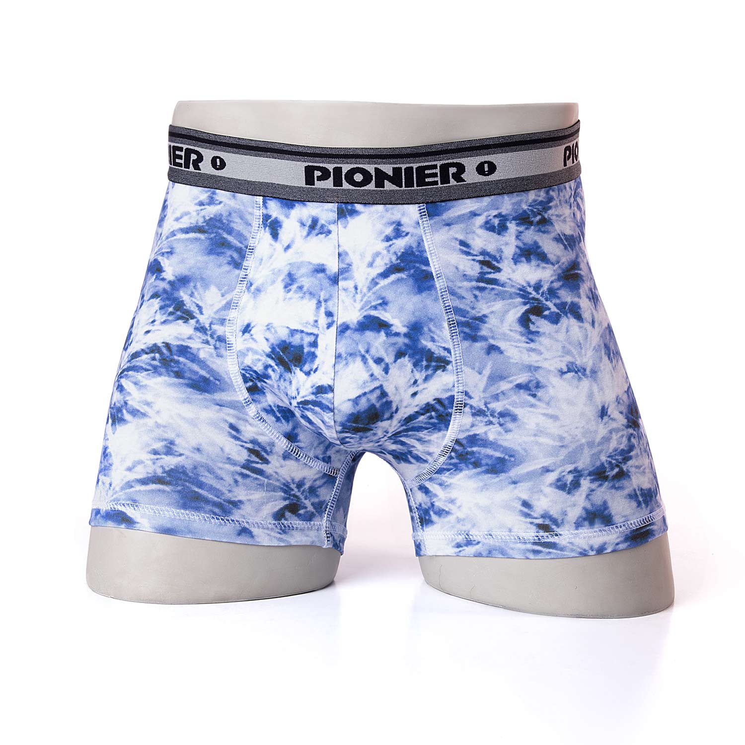 Boxer Jersey Full Lycra Two Pack Gallaker Azulino Tie Dye / Navy | Pionier