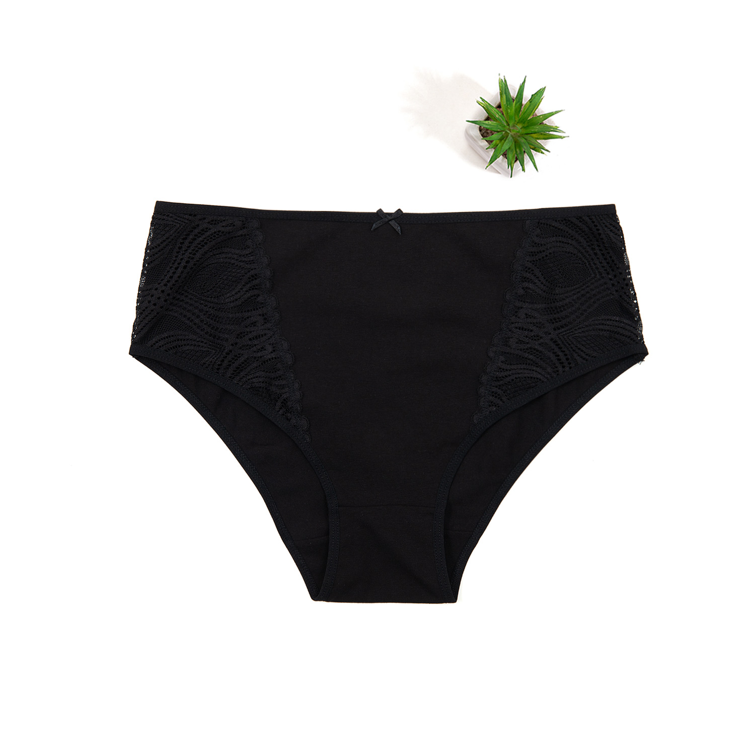 Truza Jersey Full Lycra Zayna-S Negro | Pionier